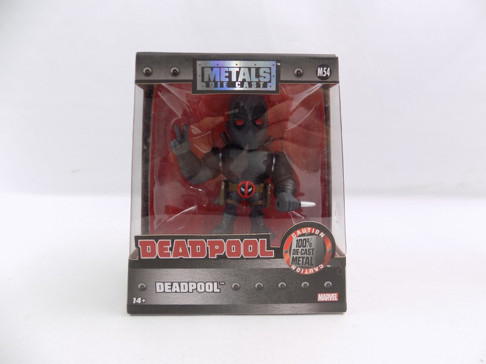 Brand New Sealed Metals Die Cast Marvel Grey Deadpool - Starboard Games