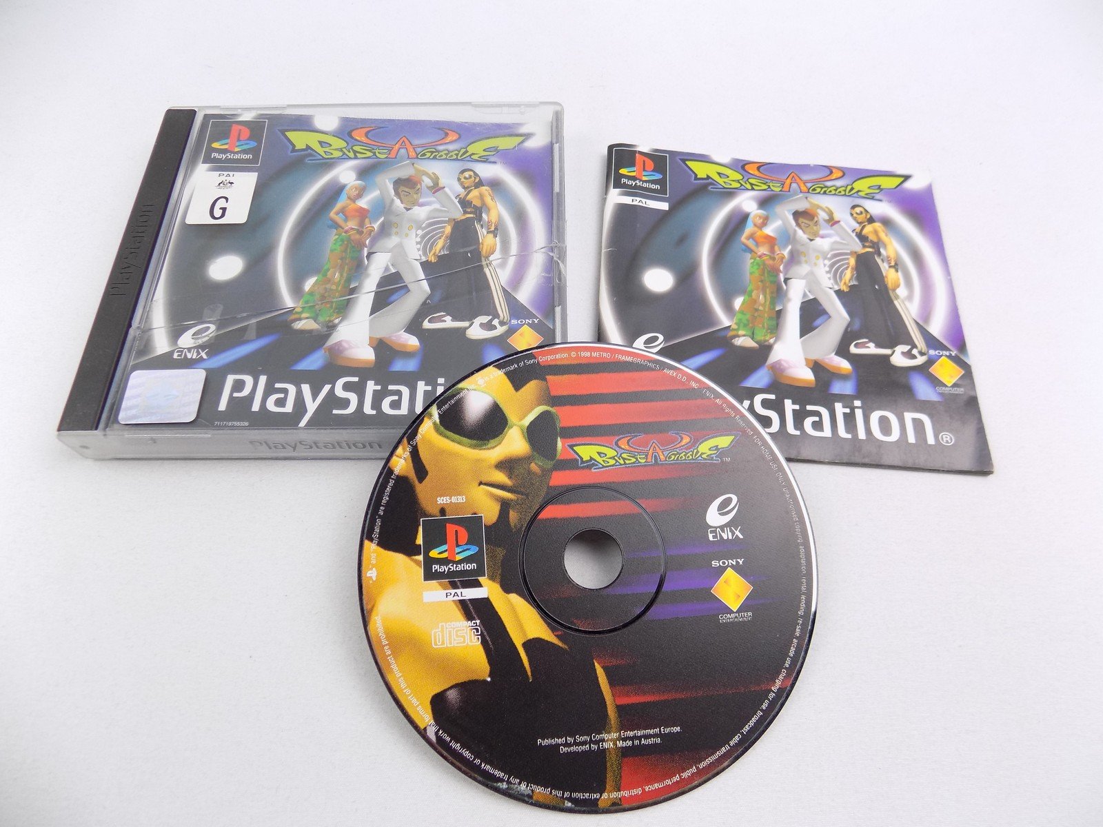 Mint Disc Playstation 1 Ps1 Bust A Groove - Inc Manual - Free Postage ...