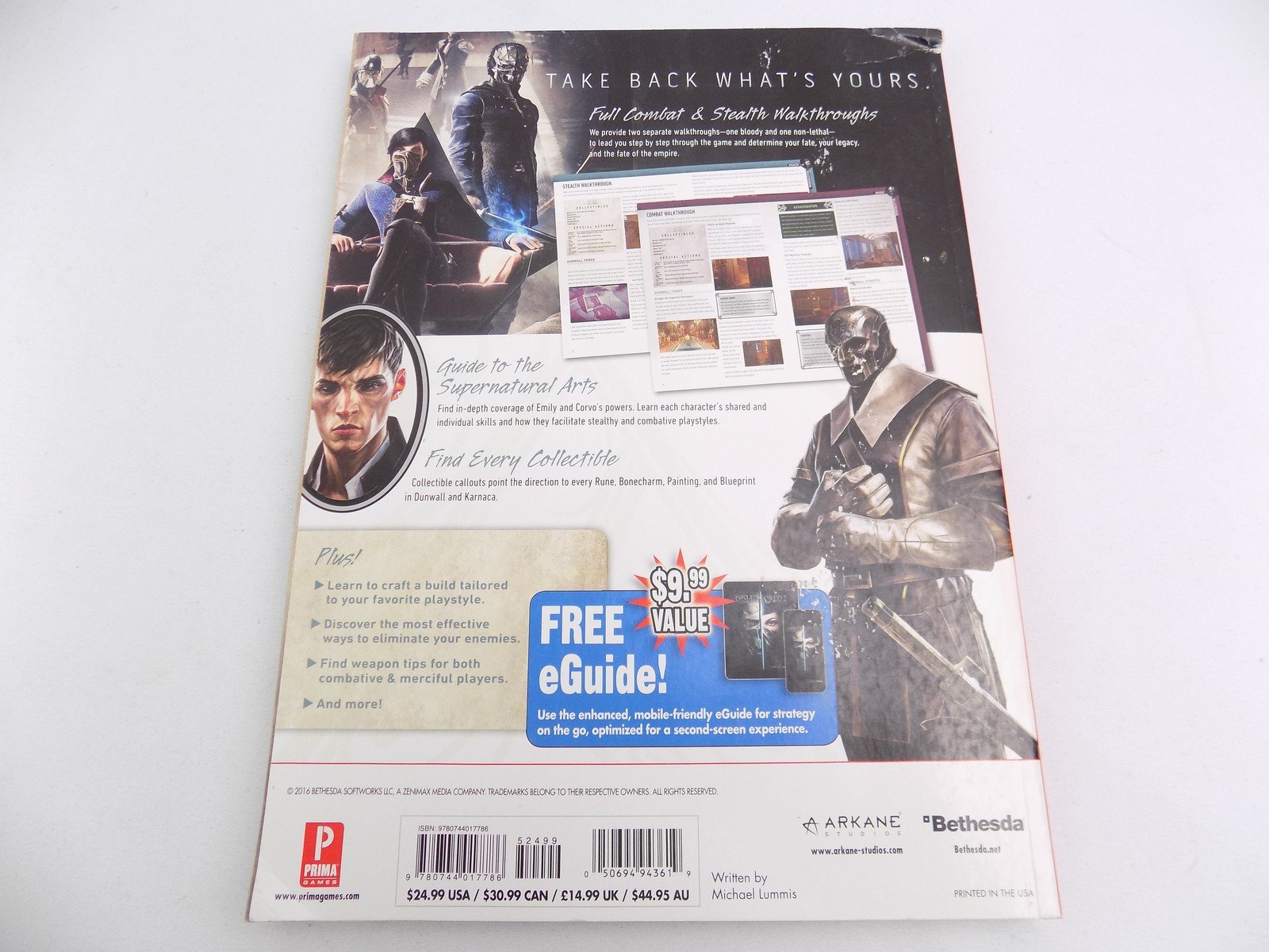 Dishonored 2 II Prima Official Guide - Starboard Games