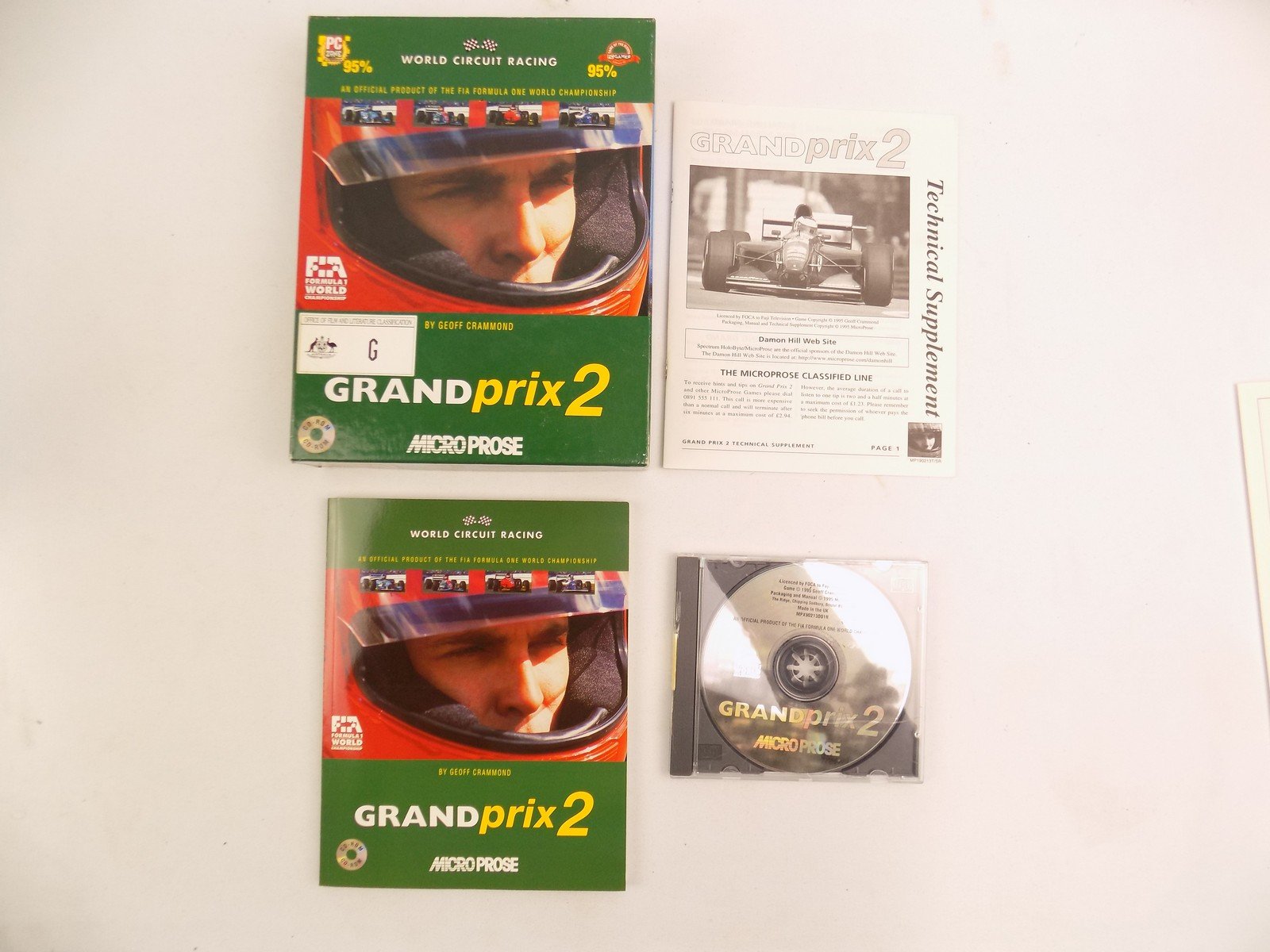 PC Big Boxed Grand Prix 2 II - Free Postage - Starboard Games