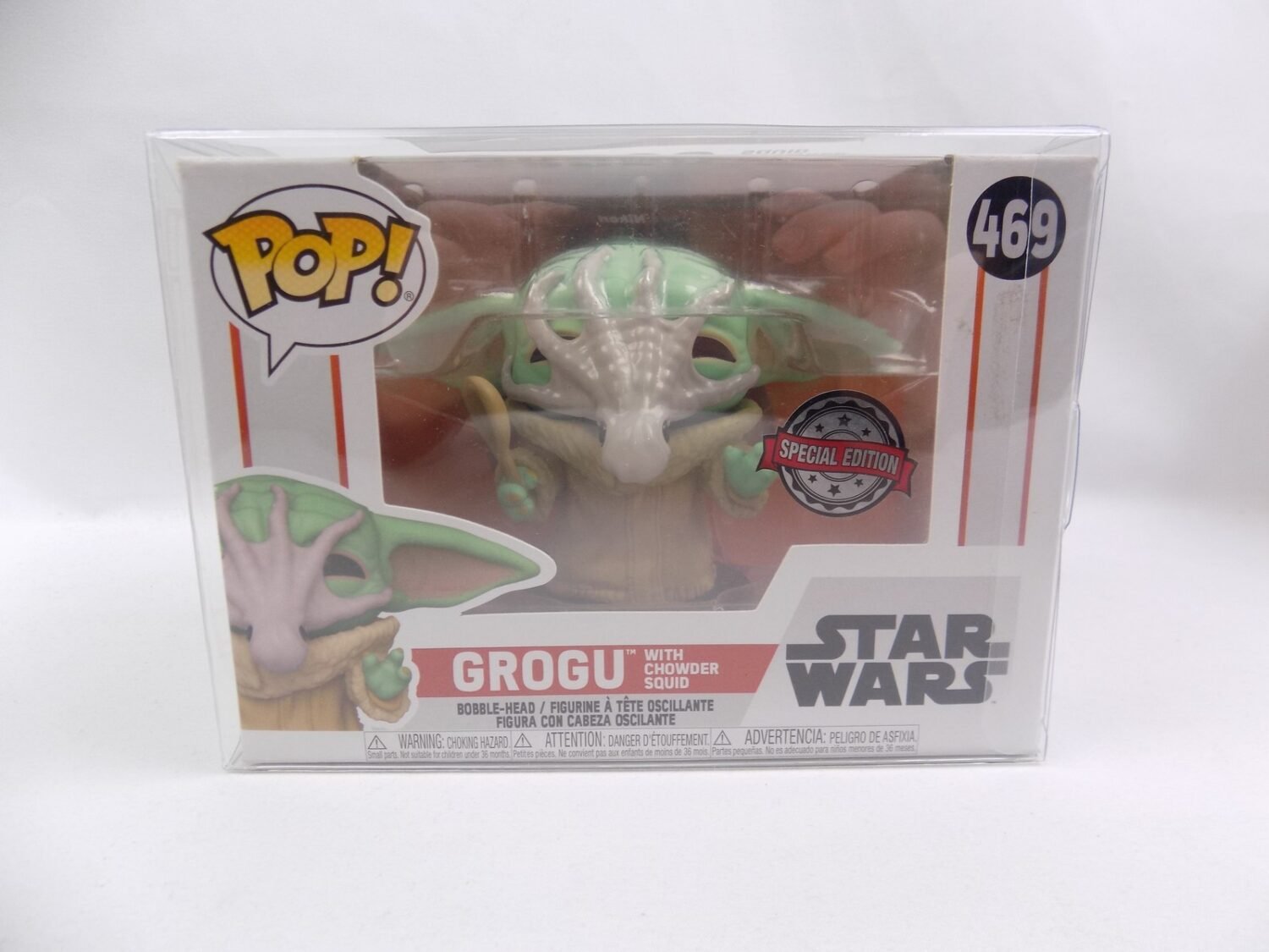 Brand New Funko Grogu With Chowder Squid 469 Star Wars Pop Figure ...