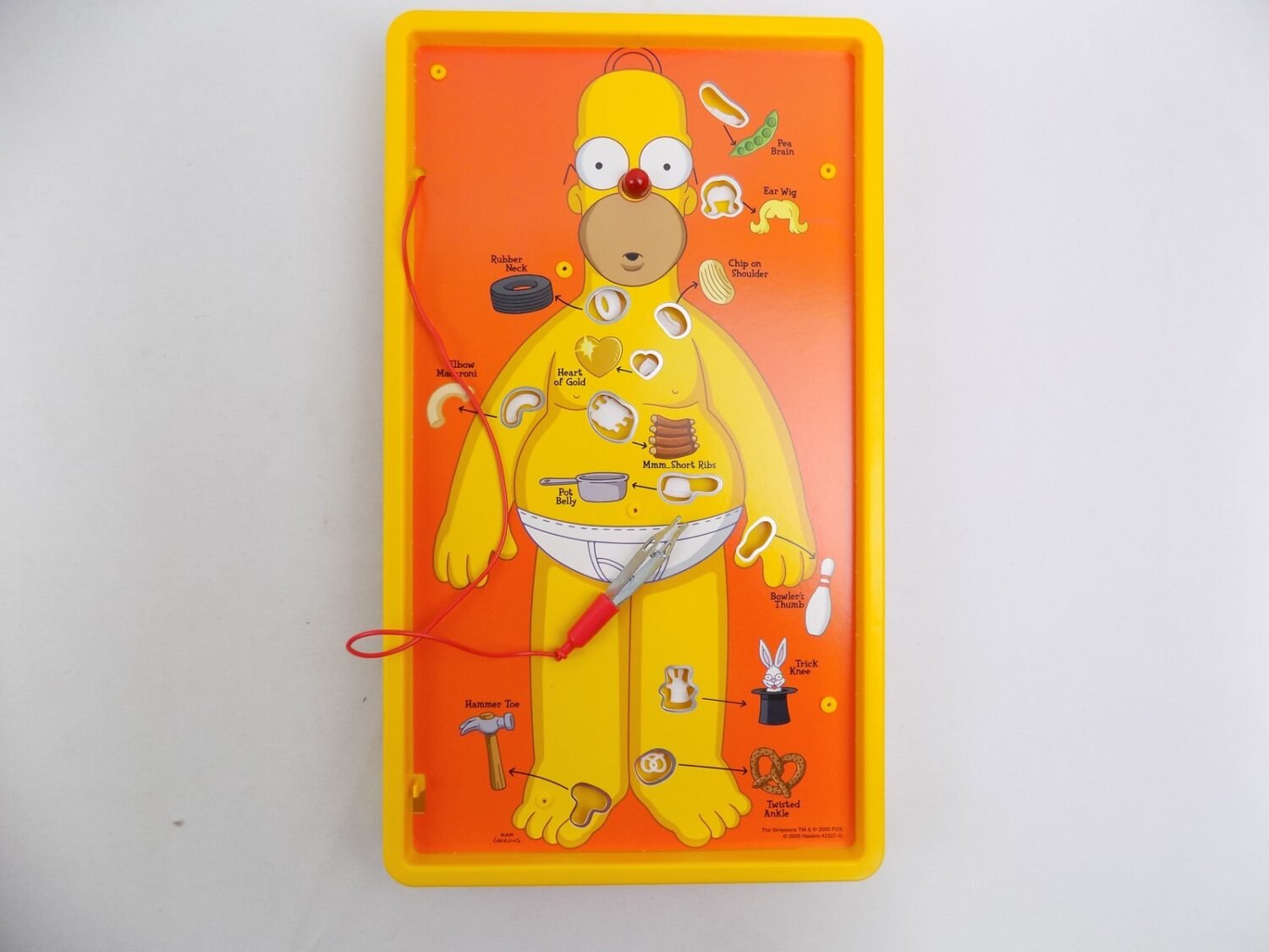 Like New Operation The Simpsons Edition Board Game - Starboard Games