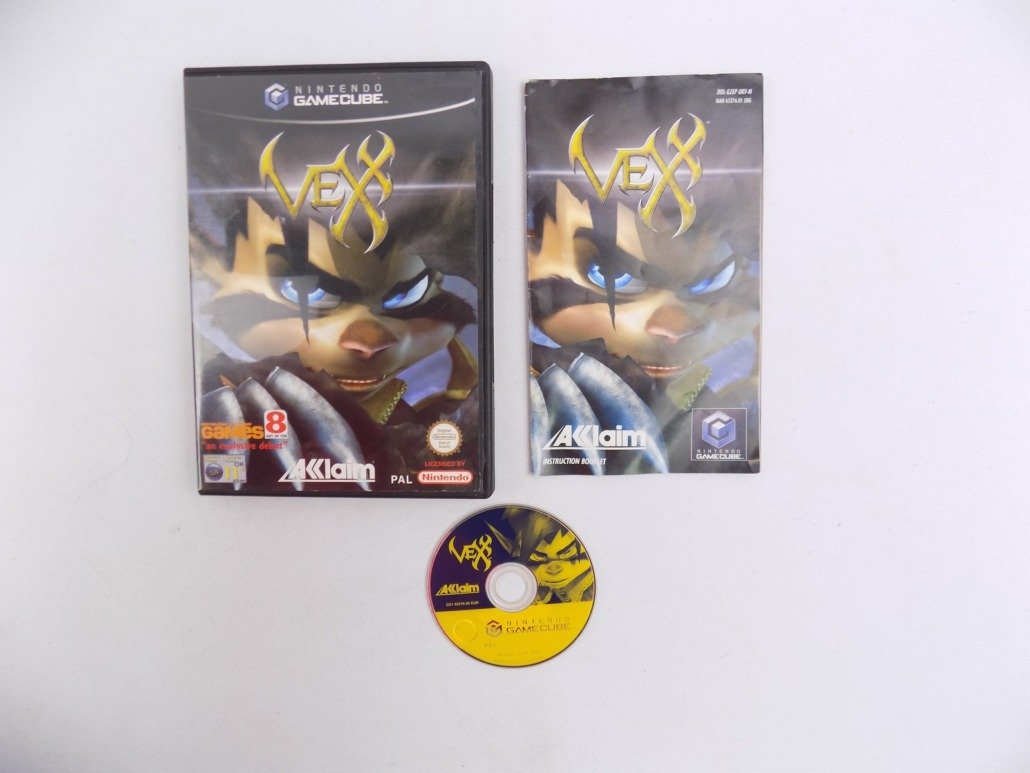 Mint Disc Nintendo Gamecube Vexx - Inc Manual - Starboard Games