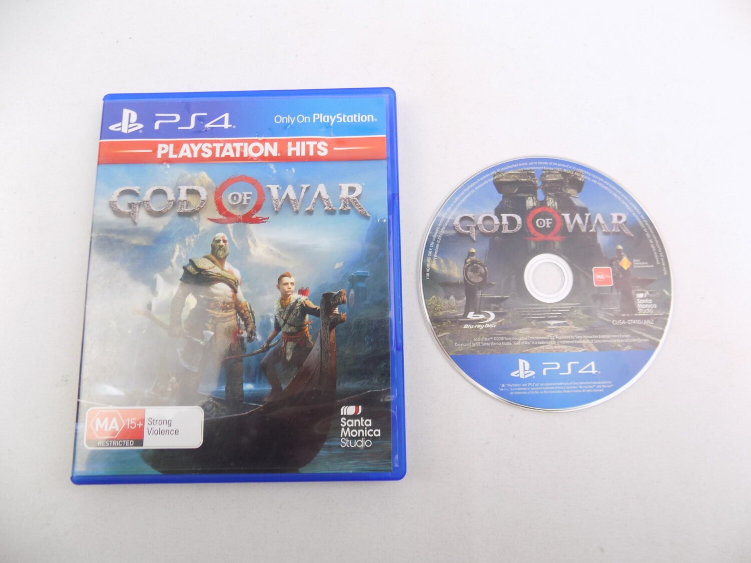 Mint Disc Playstation 4 Ps4 Playstation Hits God of War - Free Postage ...