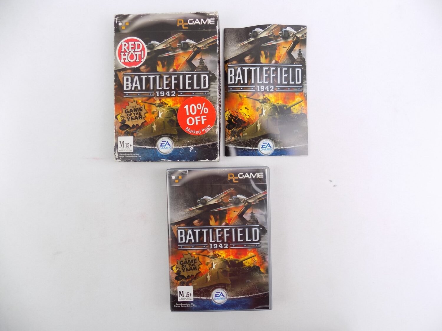 Mint Disc Boxed PC Battlefield 1942 Free Postage - Starboard Games