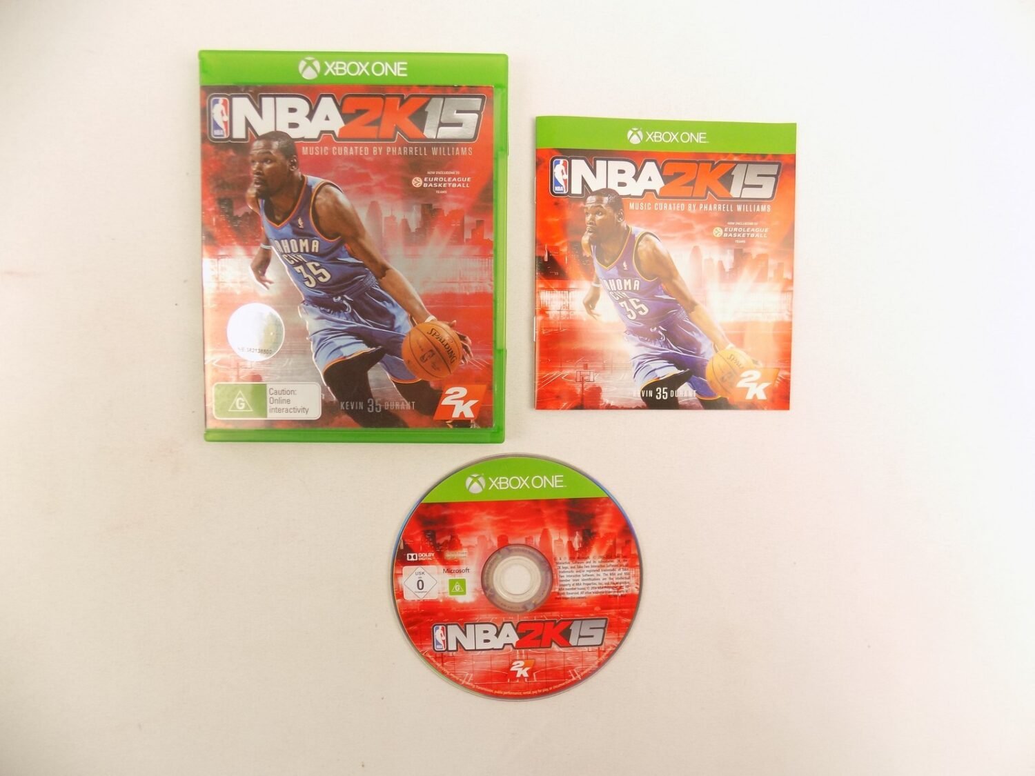 Mint Disc Xbox One NBA 2K15 - Free Postage - Starboard Games