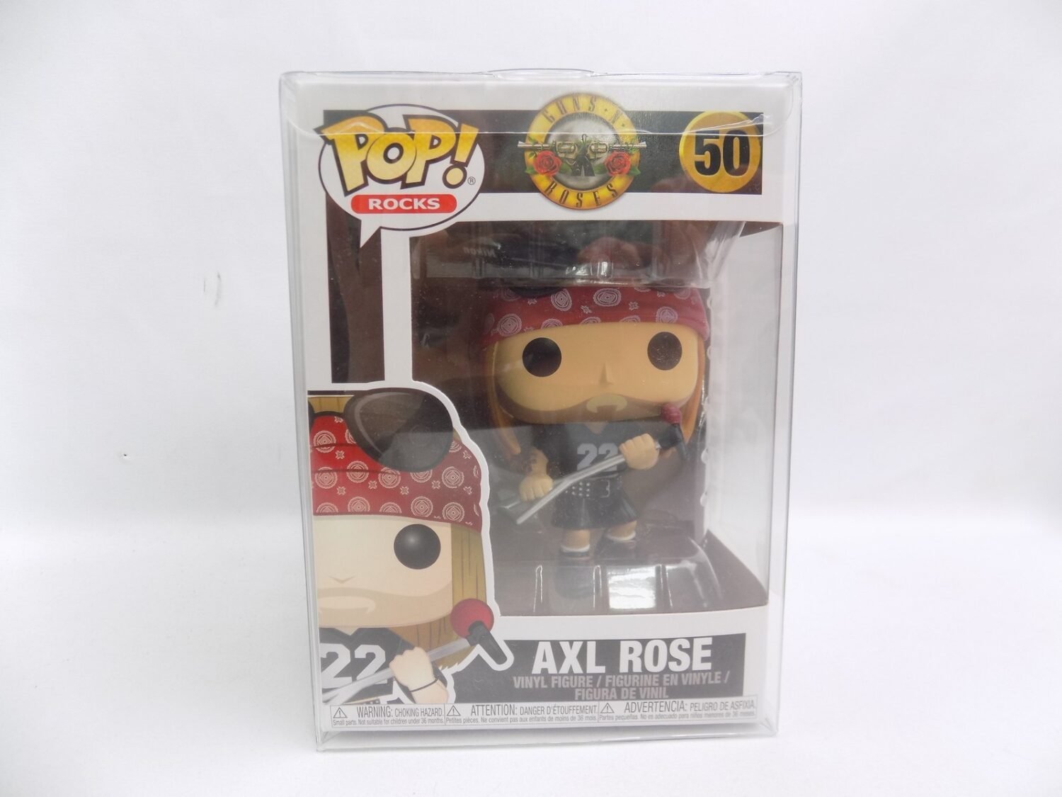 Brand New Funko Axl Rose 50 Guns N Roses Pop Figure - Starboard Games