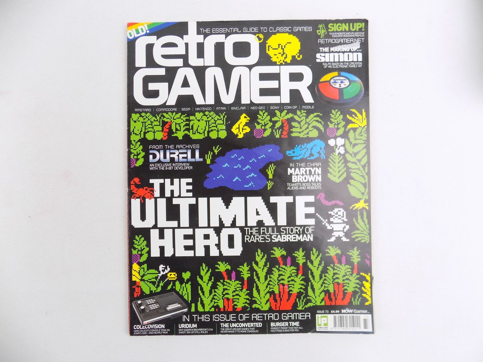 Retro Gamer Magazine The Ultimate Hero Issue No. #73 - Starboard Games
