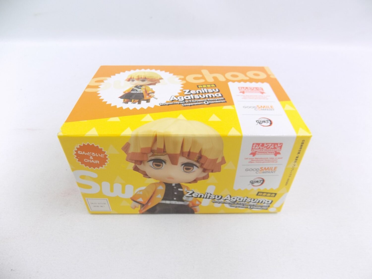 Brand New Sealed Nendoroid Swacchao! Zenitsu Agatsuma & Chair Good ...