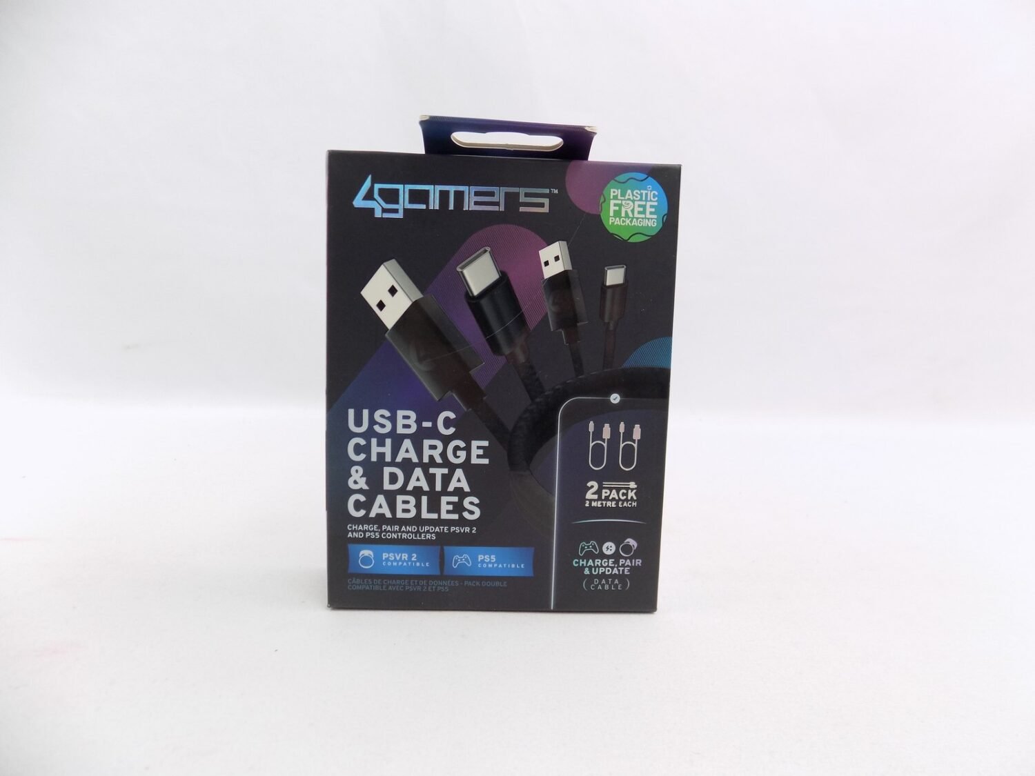Brand New 4Gamers USB-C Charge & Data Cables - Starboard Games