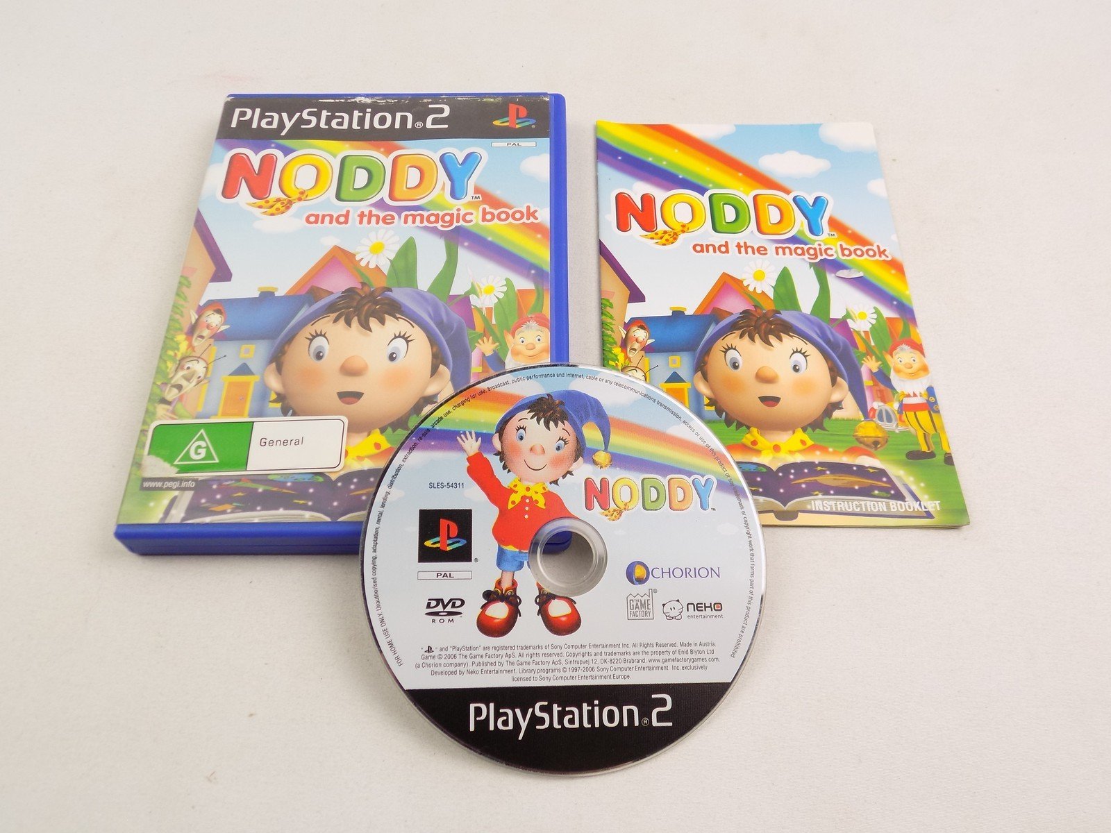Mint Disc Playstation 2 Ps2 Noddy and the Magic Book - Inc Manual Free Postage - Starboard Games
