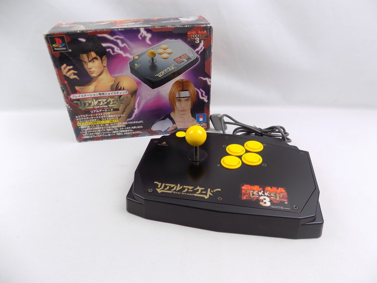 Boxed Playstatoin 1 PS1 PSOne Tekken 3 Real Arcade Fightpad Controller ...