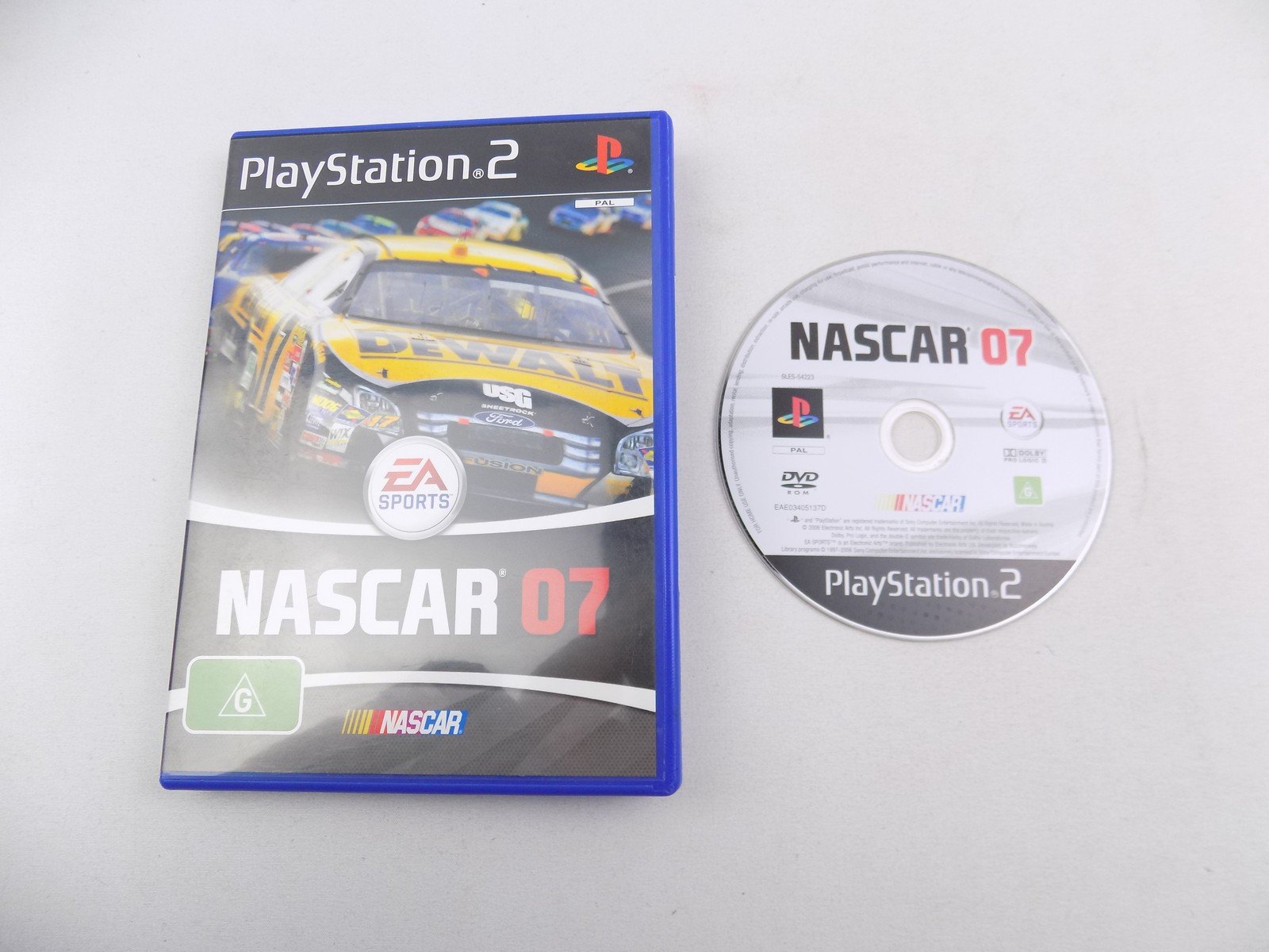 Mint Disc Playstation 2 Ps2 EA Sports Nascar 07 - No Manual - Starboard ...