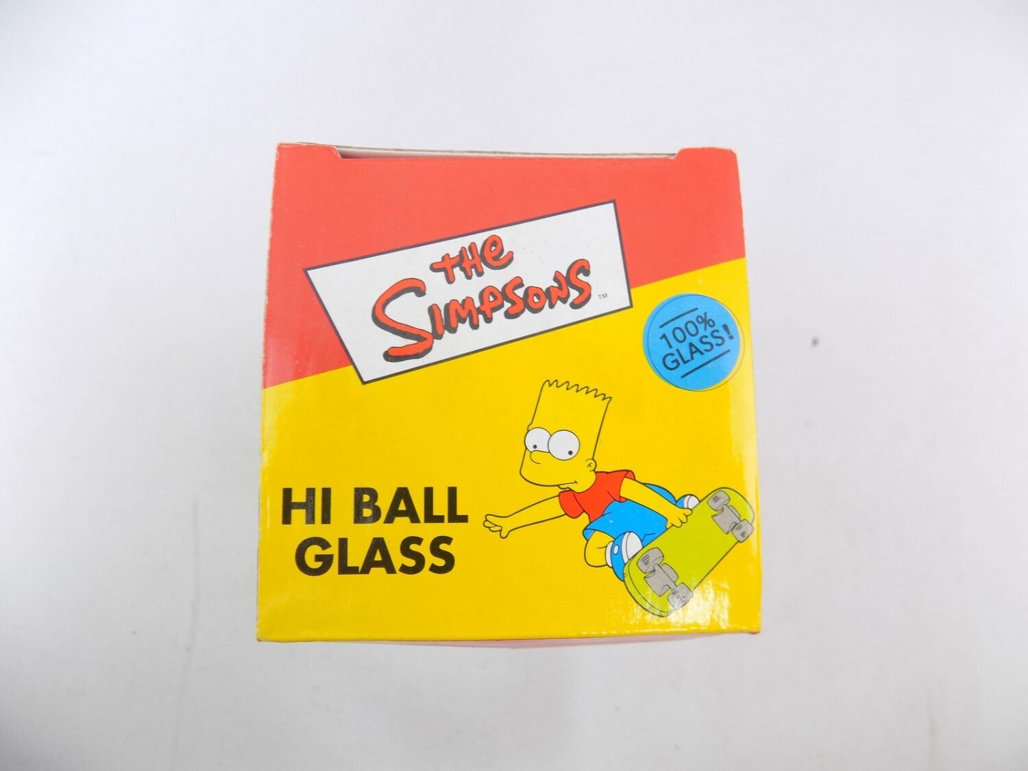 Brand New The Simpsons Homer Simpson Hi Ball Glass - Starboard Games