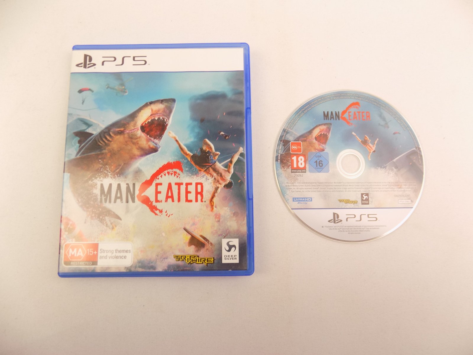 Mint Disc Playstation 5 Ps5 Man Eater - Starboard Games
