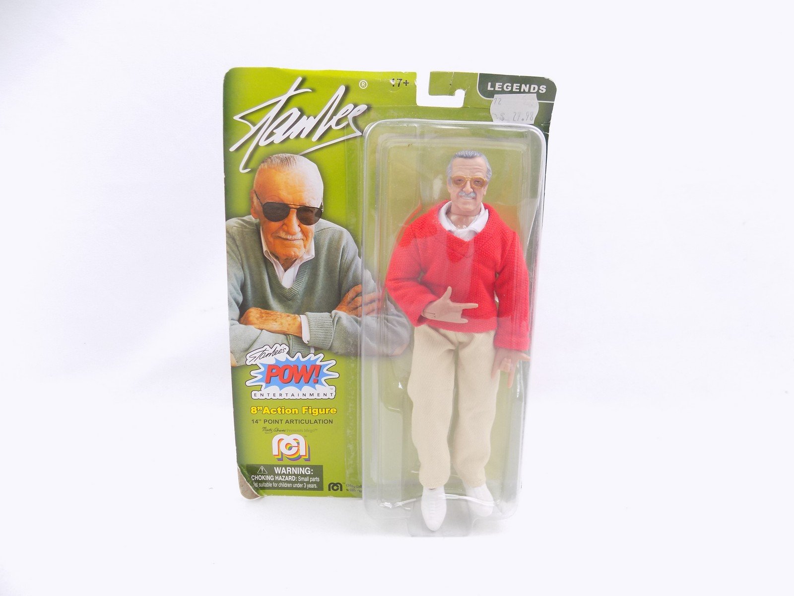 Sealed Stan Lee 8" Action Figure Mego Legends - Starboard Games