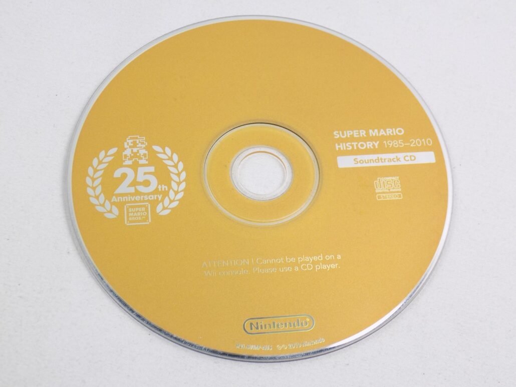 Mint Disc Only Nintendo Wii Super Mario History Soundtrack CD Wii U ...