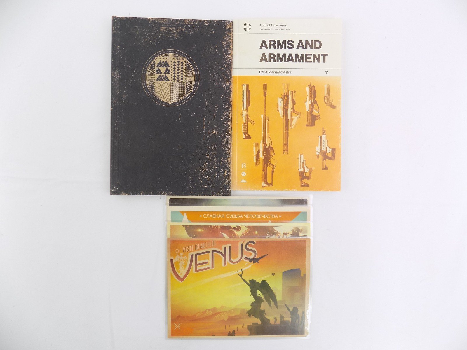 Destiny Folio, Arms and Armament + Postcards Bundle - Starboard Games