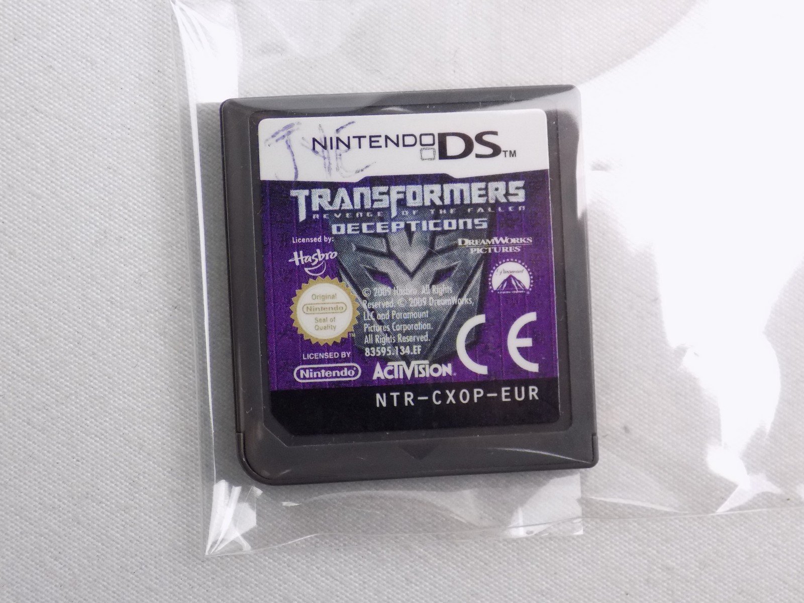 Like New Nintendo DS / 2DS / 3DS Transformers Revenge of the Fallen ...