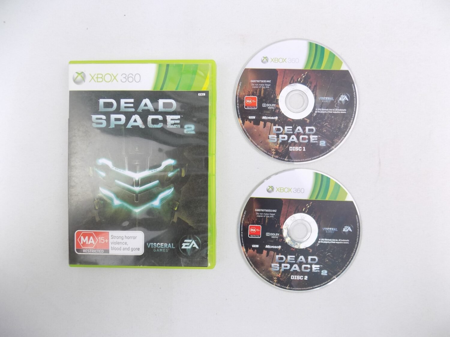 Mint Disc Xbox 360 Dead Space 2 Ii No Manual Starboard Games 6094