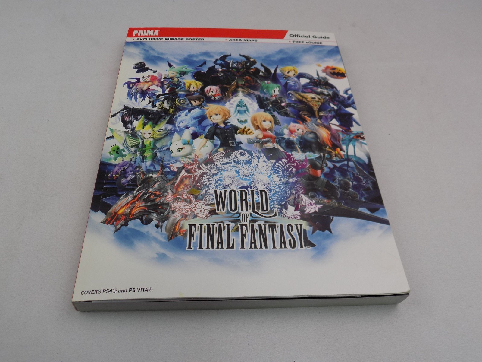 World of Final Fantasy Prima Official Guide Book - Starboard Games