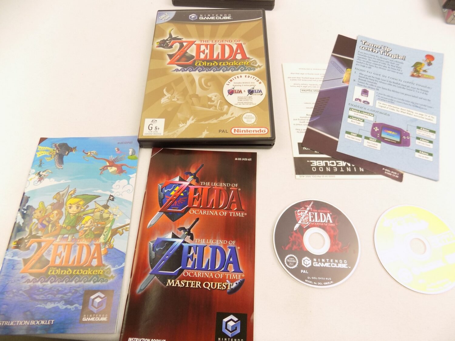 Mint Disc Nintendo Gamecube The Legend of Zelda The Windwaker Limited ...