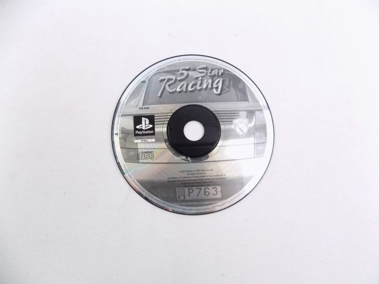 Mint Disc Only Playstation 1 Ps1 5 Star Racing - Starboard Games