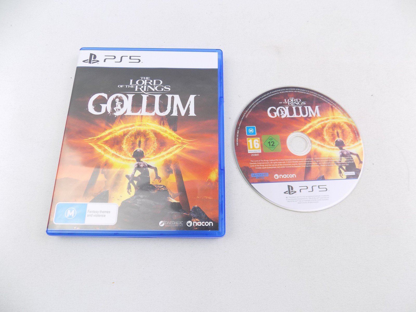 Mint Disc Playstation 5 Ps5 The Lord Of The Rings Gollum Free Postage ...
