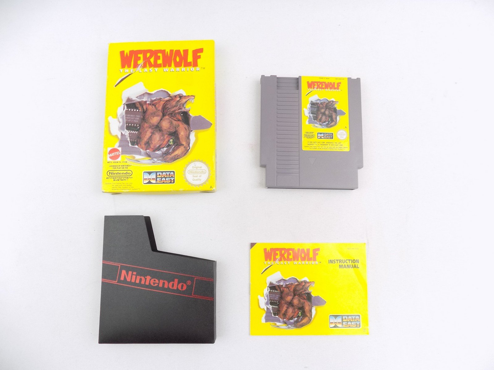 Like New Boxed Nintendo Entertainment NES Werewolf - Inc Manual - PAL ...