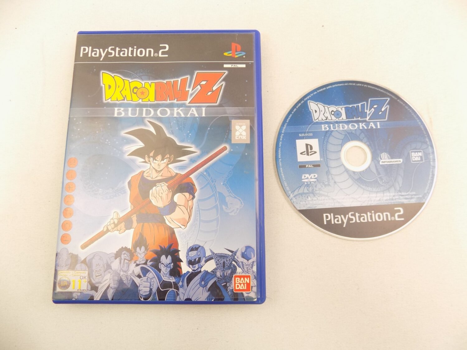 Mint Disc Playstation 2 Ps2 Dragon Ball Z Budokai - No Manual ...
