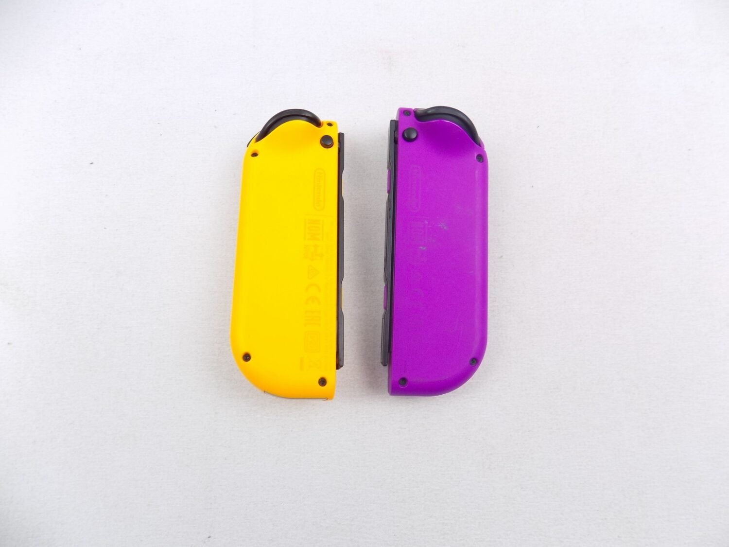 Nintendo Switch Joy-Con Pair Neon Purple & Yellow Controllers ...