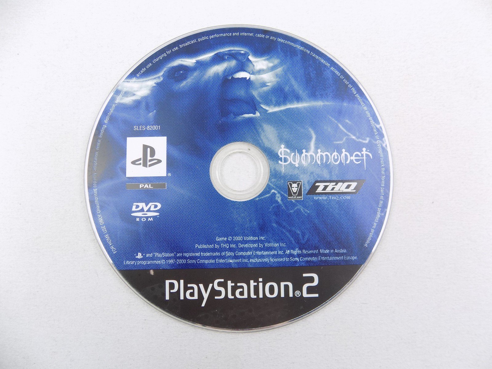 Mint Disc Only Playstation 2 PS2 Summoner - Starboard Games