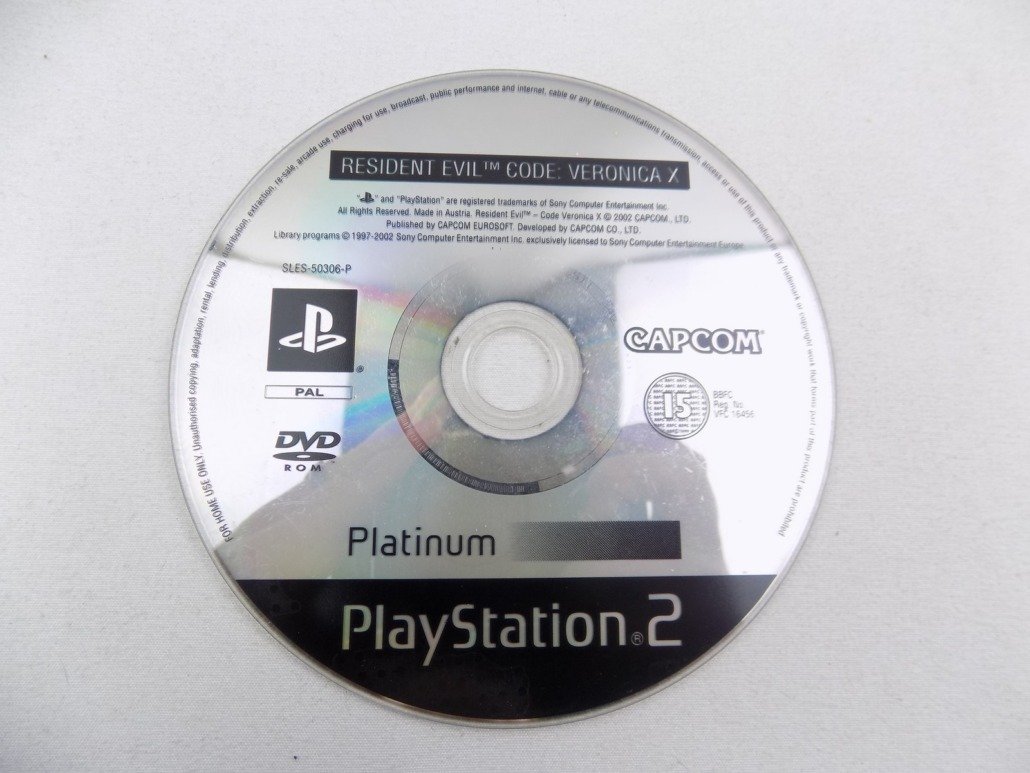 Mint Disc Only Playstation 2 PS2 Platinum Resident Evil Code: Veronica ...