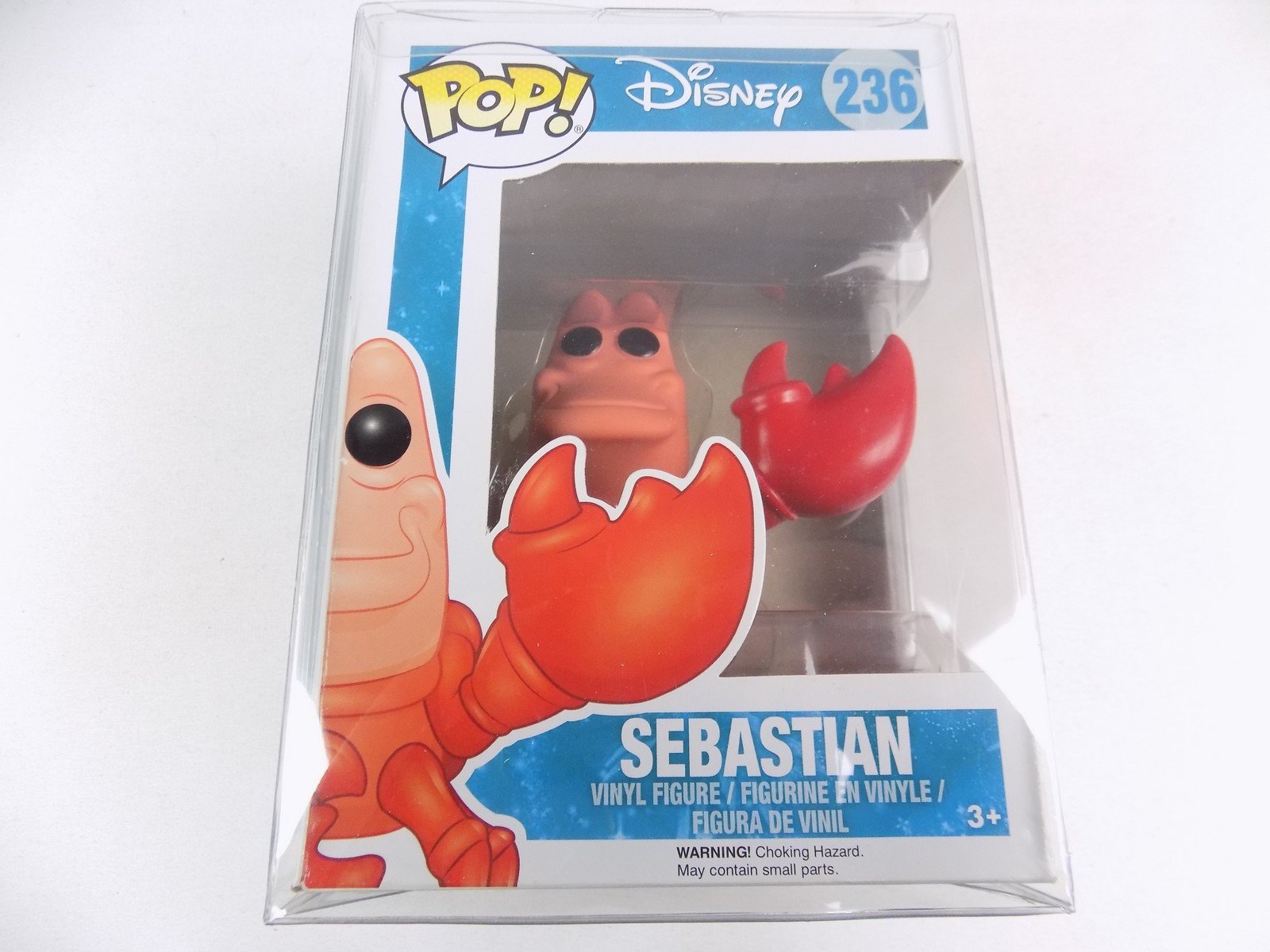 Brand New Funko Disney Sebastian 236 Pop Figure - Starboard Games