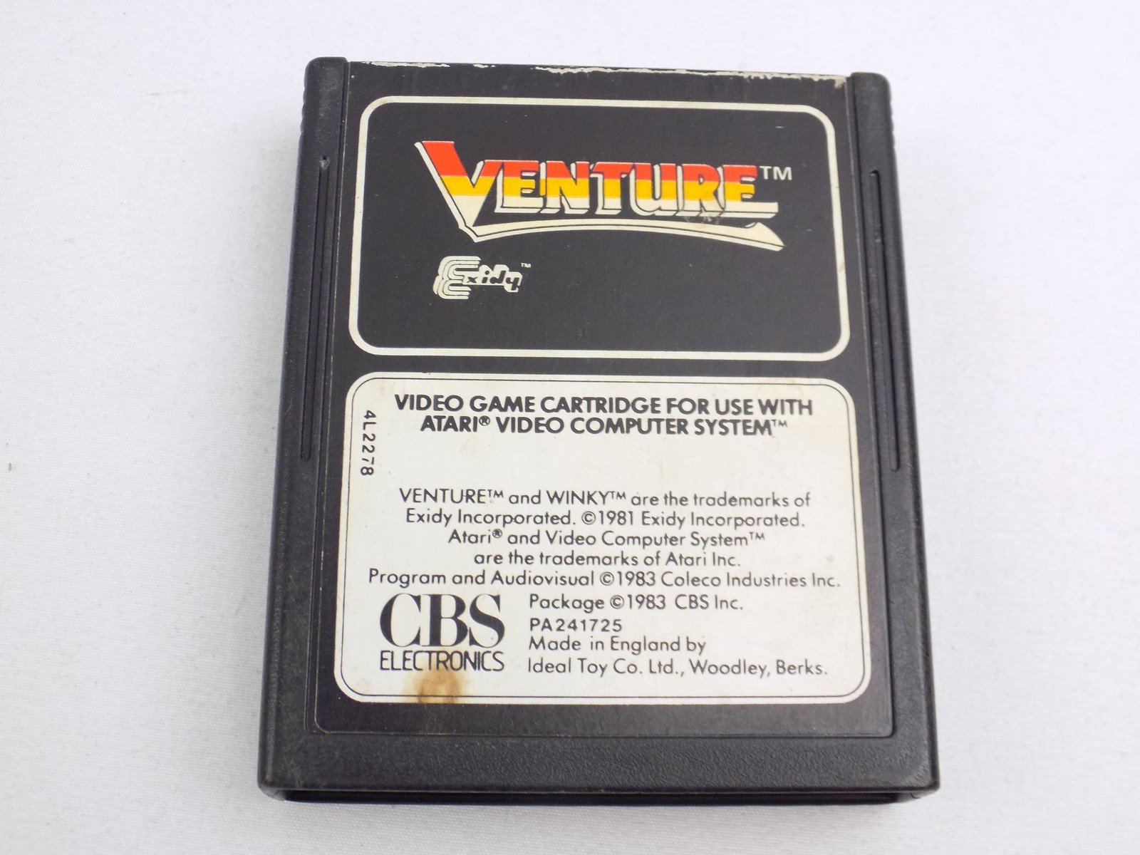 Atari Venture Cartridge Only - Starboard Games