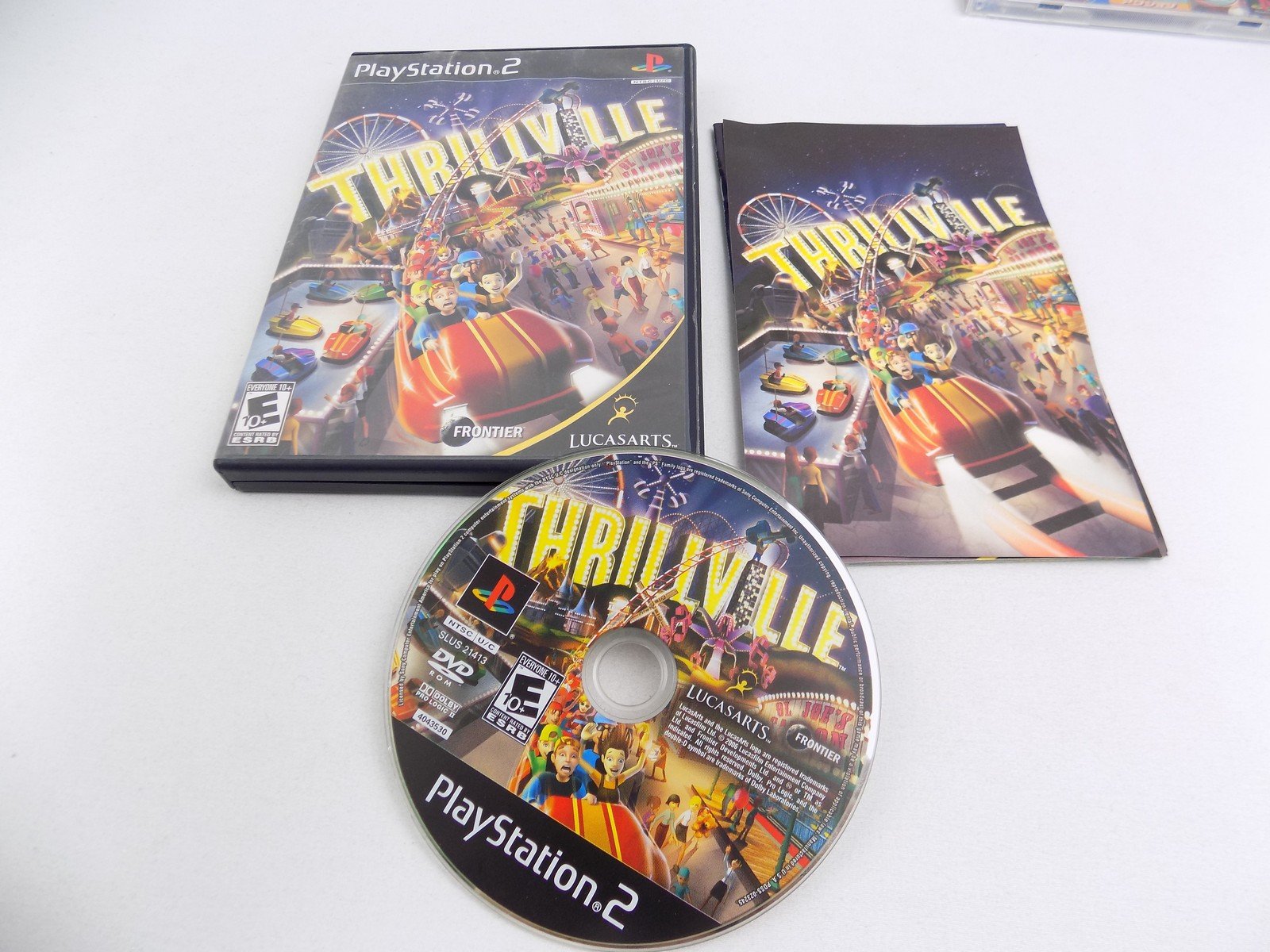 Mint Disc Playstation 2 Ps2 Thrillville - Inc Manual NTSC - Starboard Games