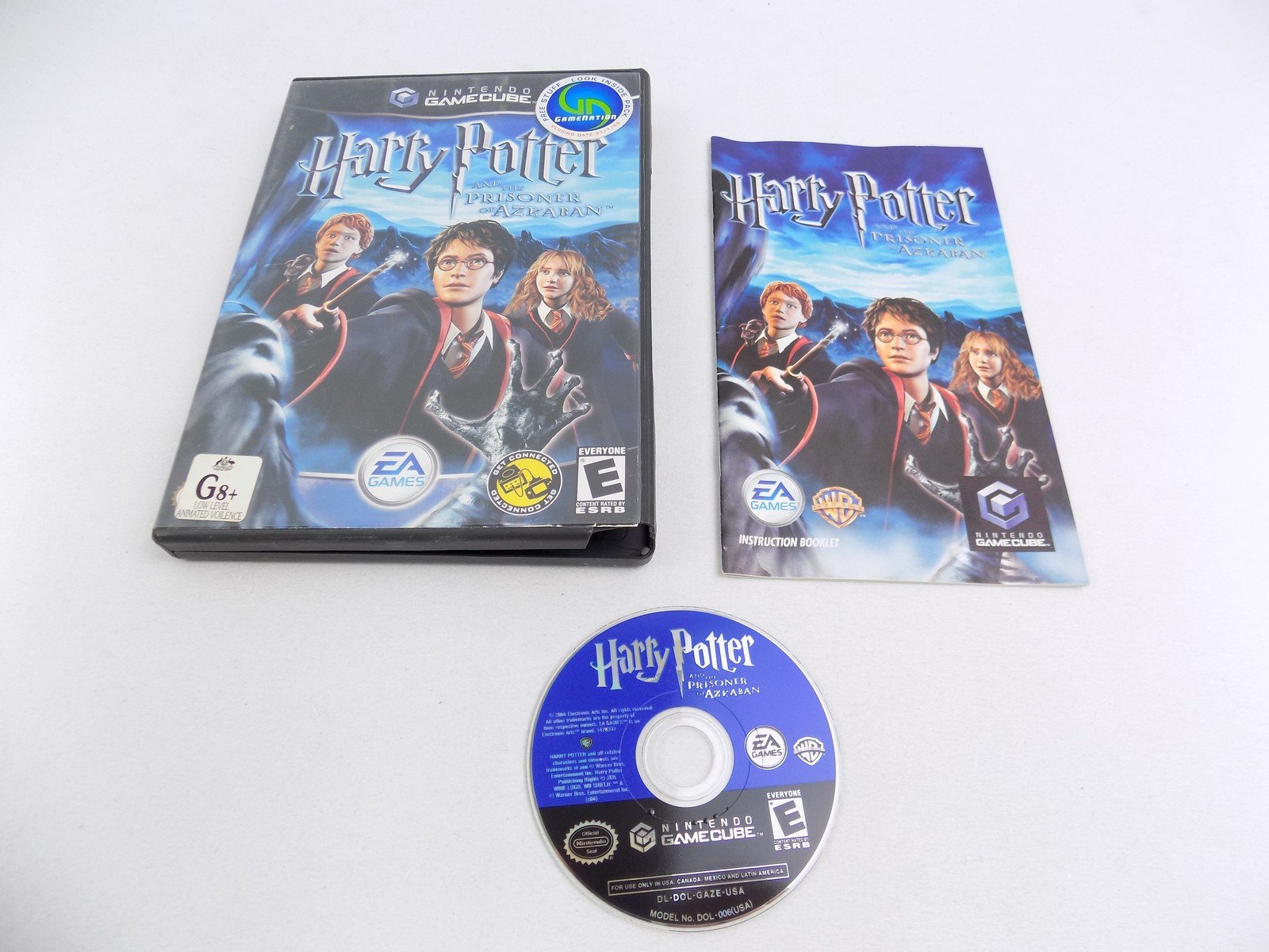 Mint Disc Nintendo Gamecube Harry Potter and The Prisoner of Azkaban ...