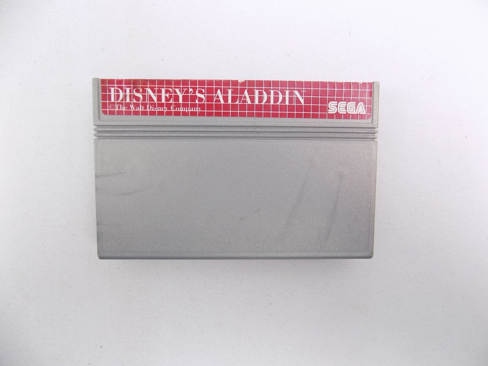 Sega Master System Disney's Aladdin Silver Cartridge - PAL - Grade A ...