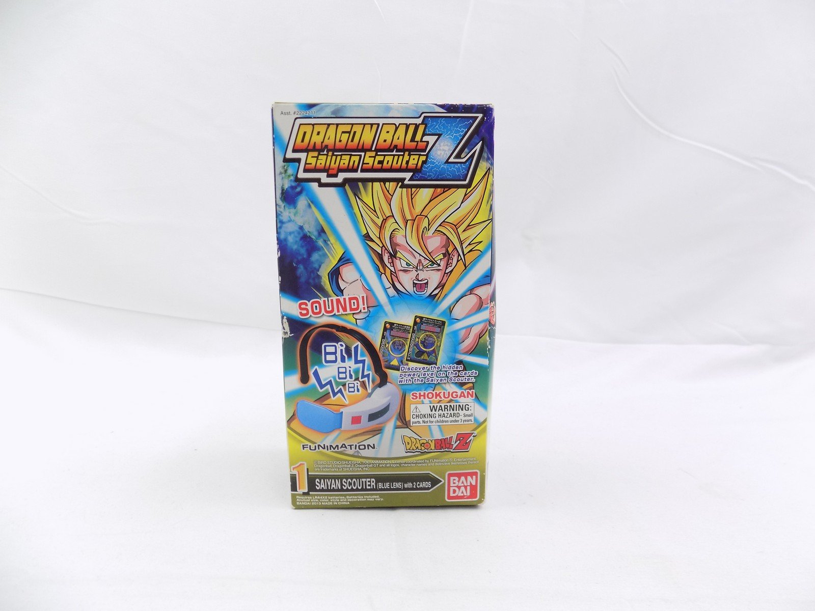 Brand New Bandai Dragon Ball Z Saiyan Scouter (SDCC 2013 Exclusive Blue ...