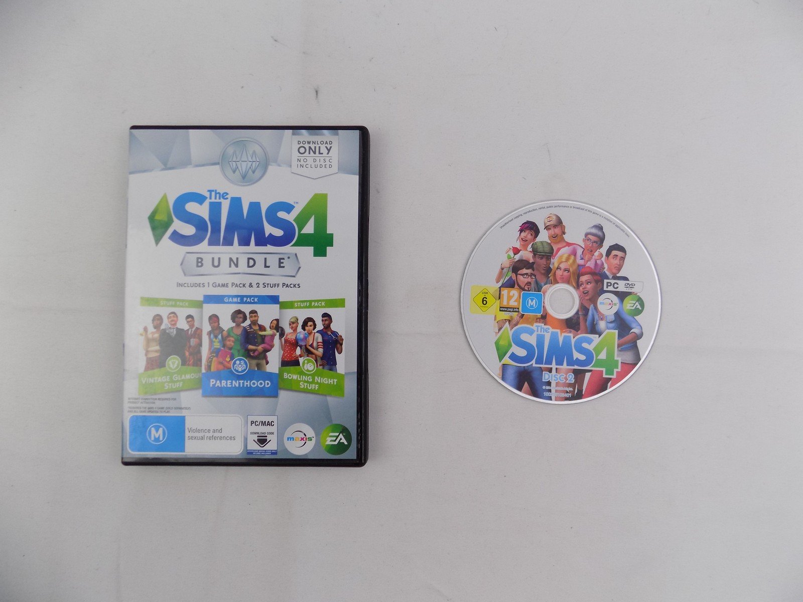 Mint Disc PC The Sims 4 IV Bundle Inc Vintage Garden Stuff, Parenthood ...