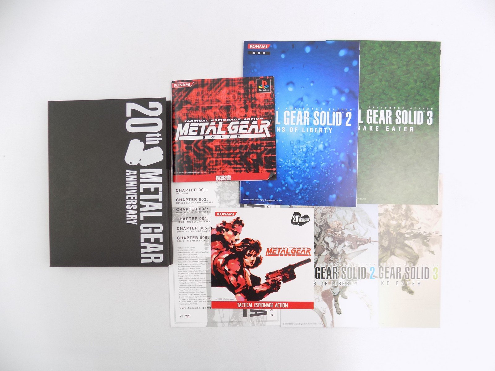 Mint Discs Playstation 2 Portable Metal Gear Solid MGS 20th Anniversary ...