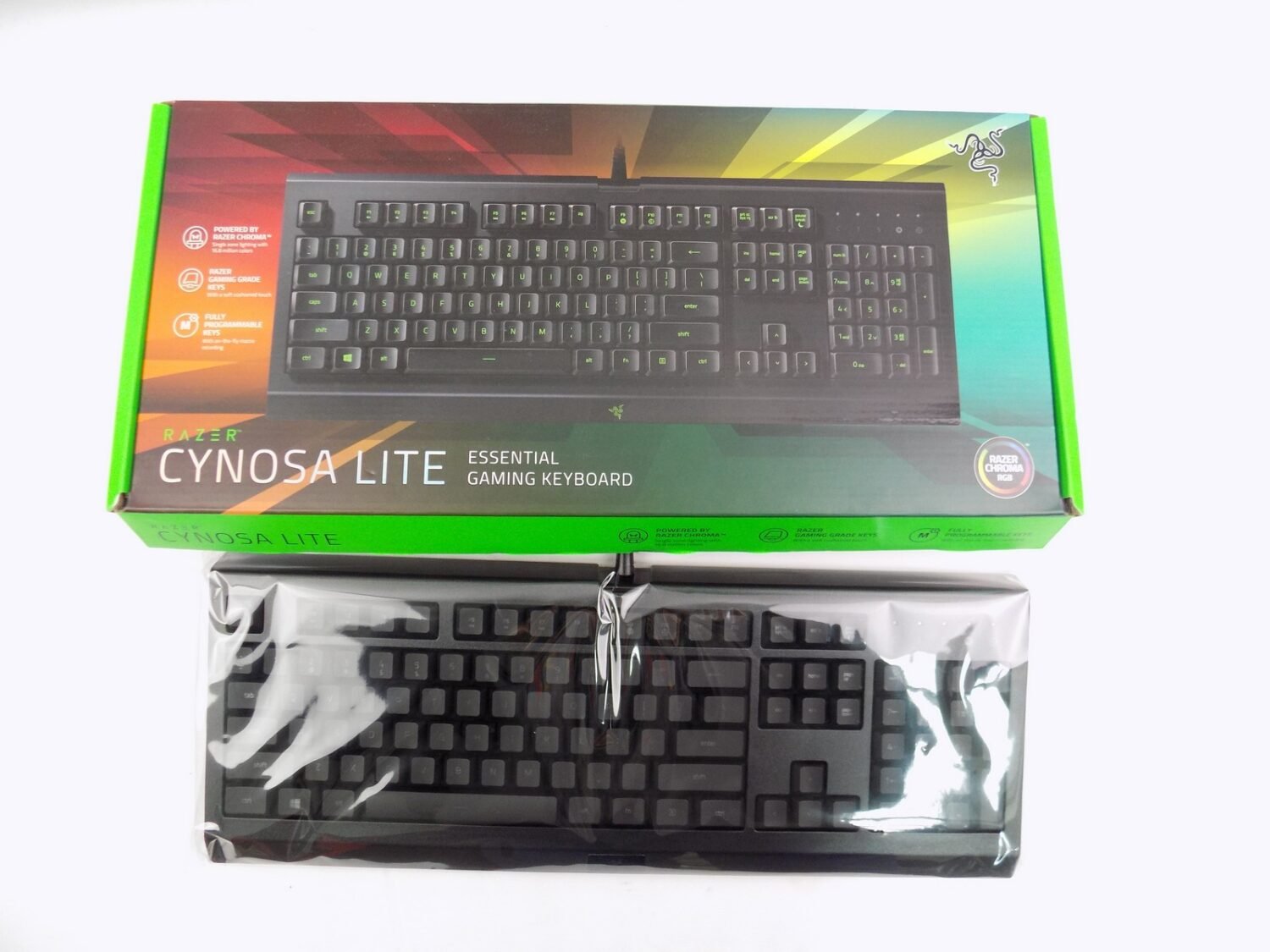 Boxed Like New PC Razer Cynosa Lite Essential Gaming Keyboard ...
