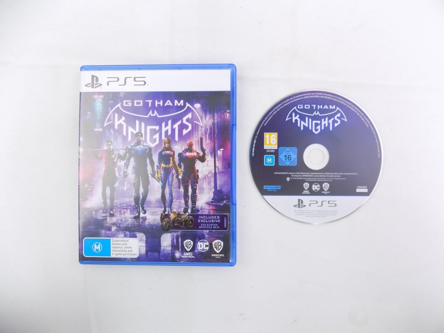 Mint Disc Playstation 5 Ps5 Gotham Knights - Starboard Games