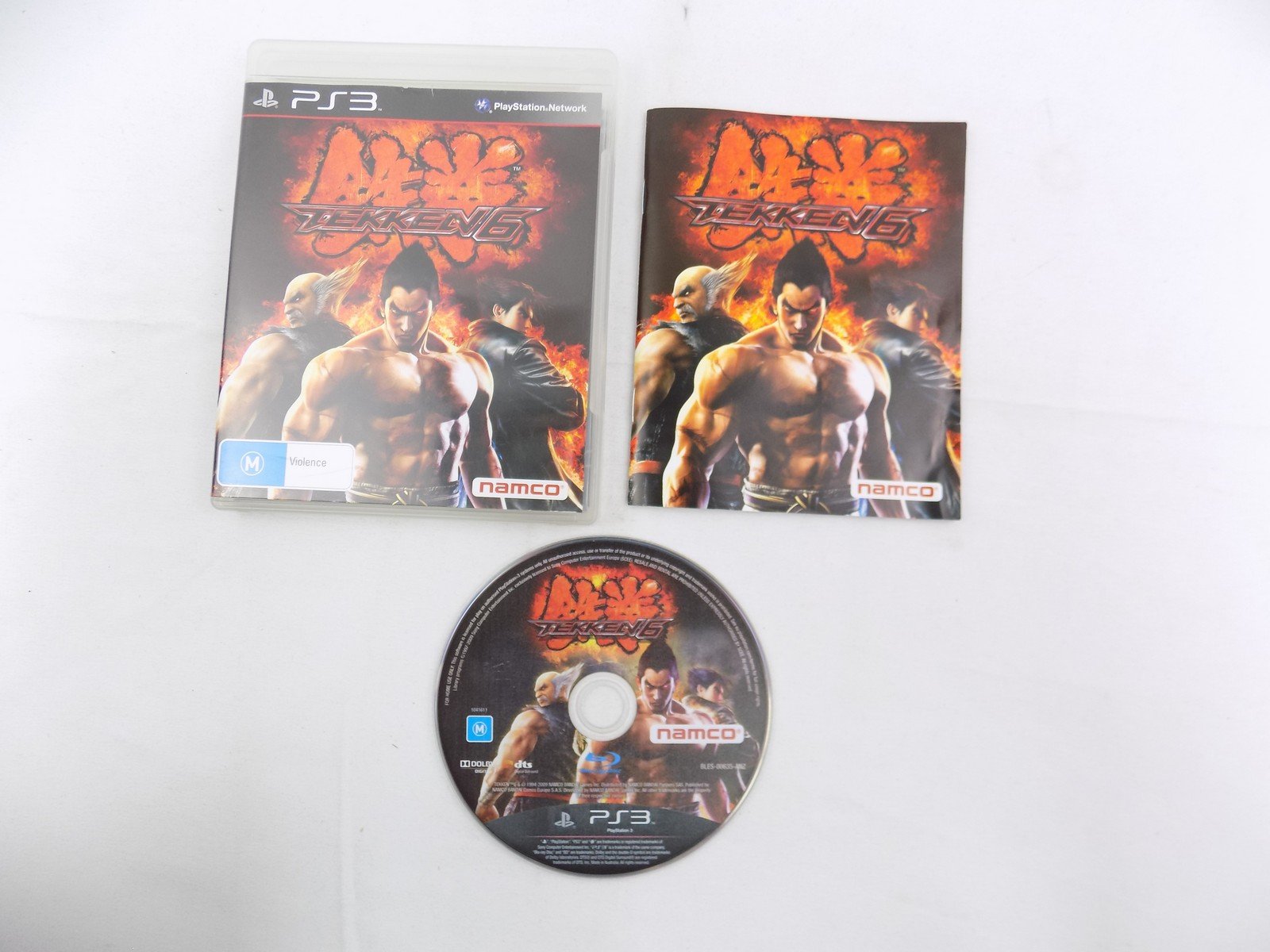 Mint Disc Playstation 3 Ps3 Tekken 6 - Inc Manual - Starboard Games