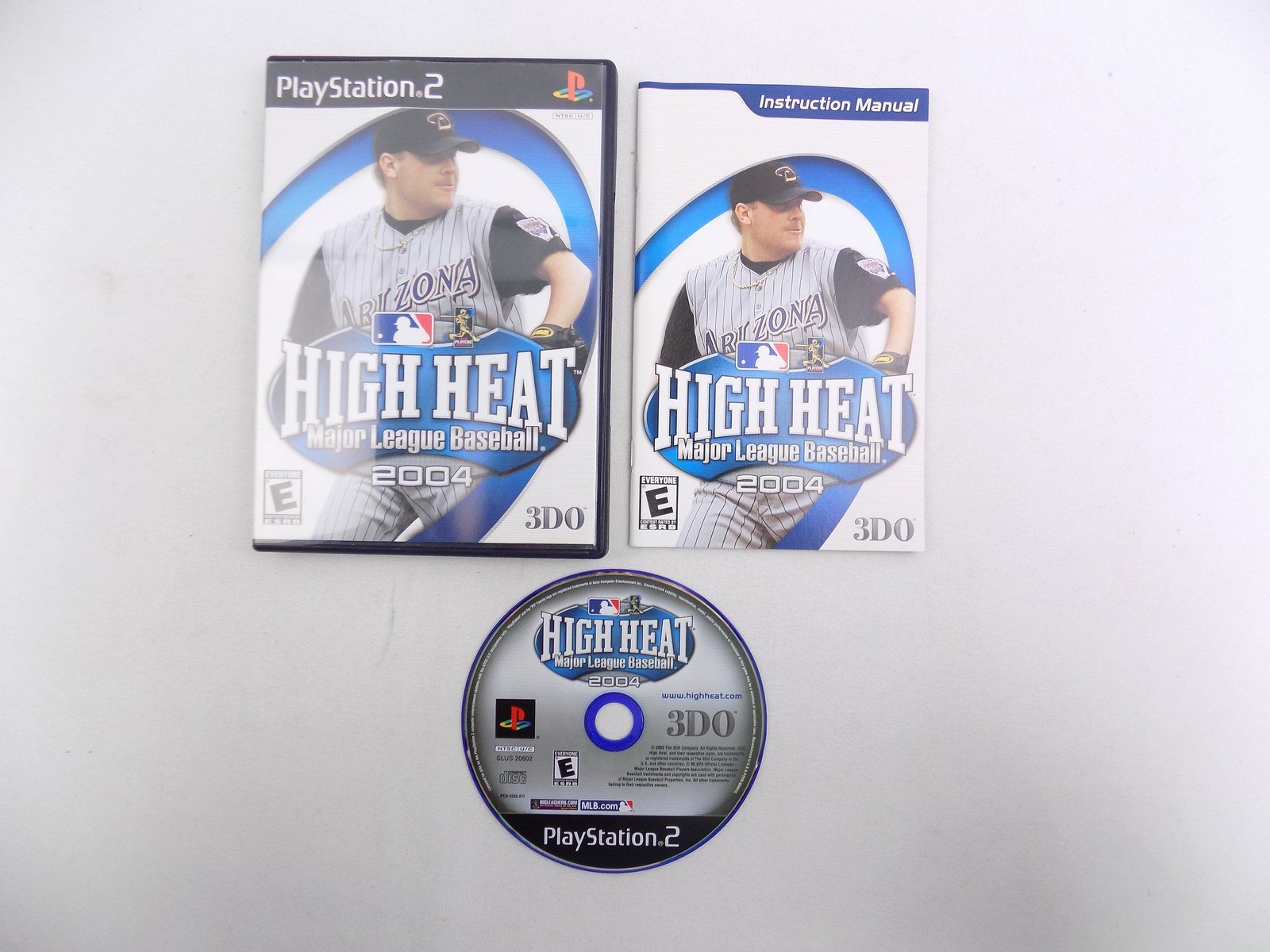 Mint Disc Playstation 2 Ps2 MLB High Heat Major League Baseball 2004 ...