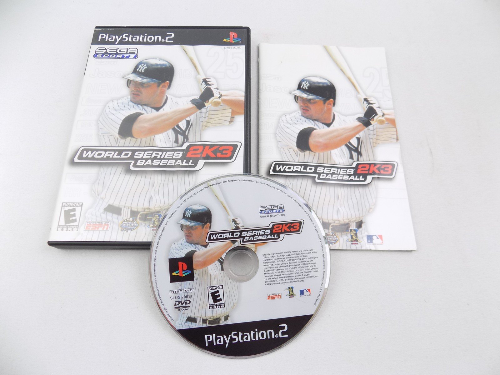 Mint Disc Playstation 2 Ps2 World Series Baseball 2K3 2003 - Inc Manual ...