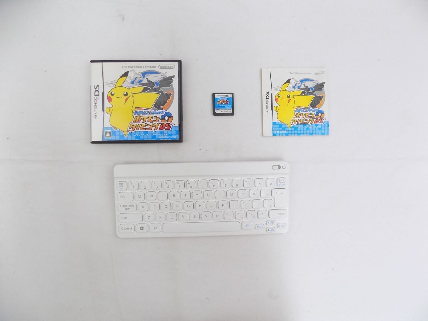 Nintendo DS/ 2DS / 3DS Pokemon Typing Adventure Game & Keyboard NTSC-J ...
