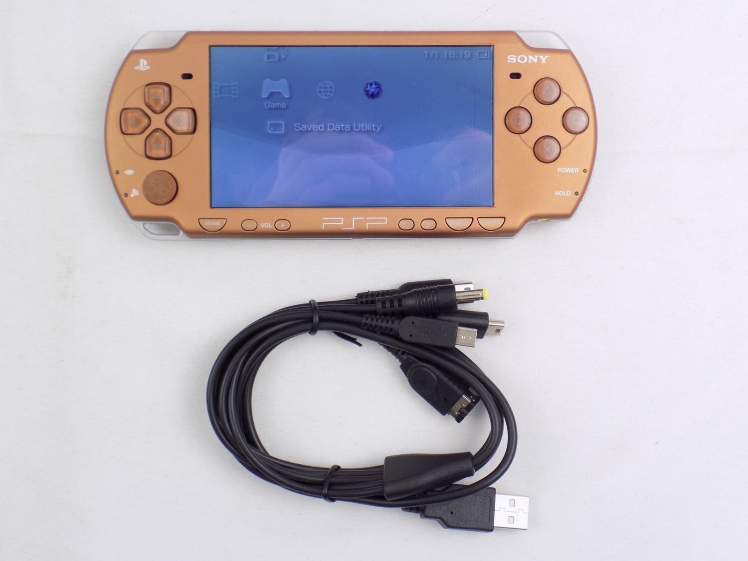 Playstation Portable PSP Matte Bronze 2000 Handheld Console With ...