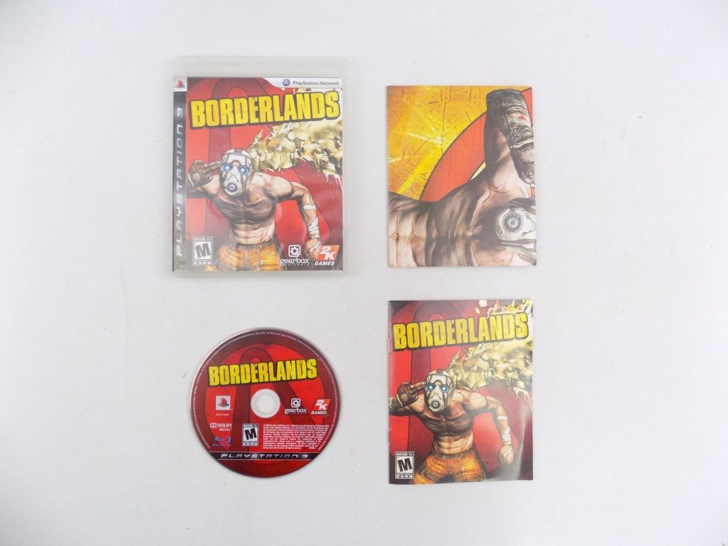 Mint Disc Playstation 3 Ps3 Borderlands - Inc Map and Manual NTSC Free ...