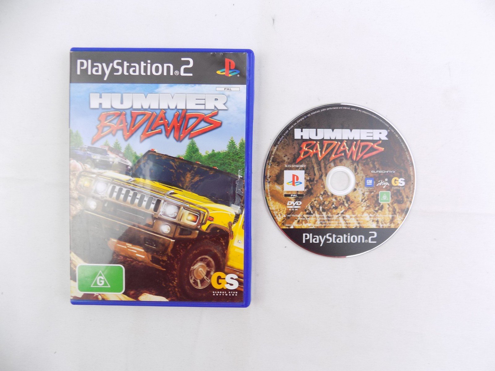 Mint Disc Playstation 2 Ps2 Hummer Badlands - No Manual - Starboard Games